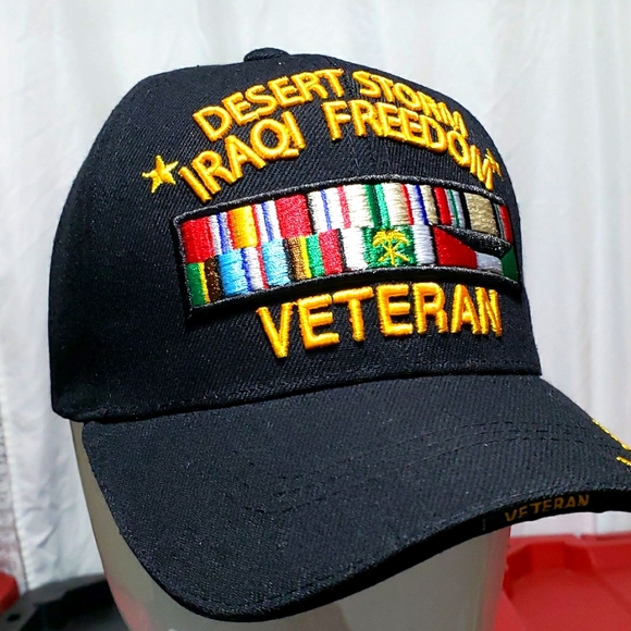 Accessories | Military Desert Storm Iraqi Freedom Veteran Hat | Poshmark